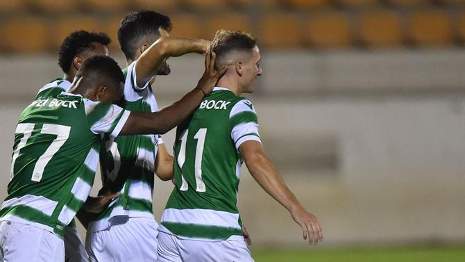 O onze inicial do Sporting