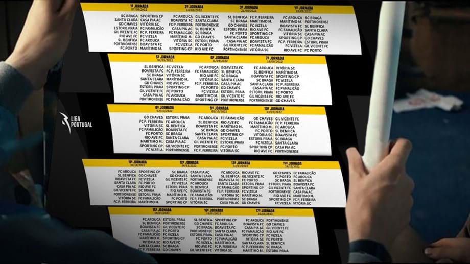 Sporting: Calendário 2022/2023